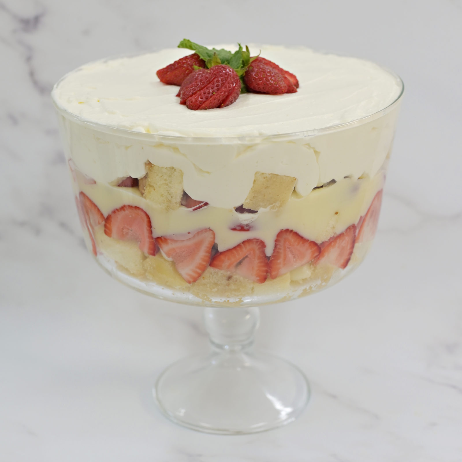 Berry Trifle w Sour Cream Pound Cake & Vanilla Pudding Recipe