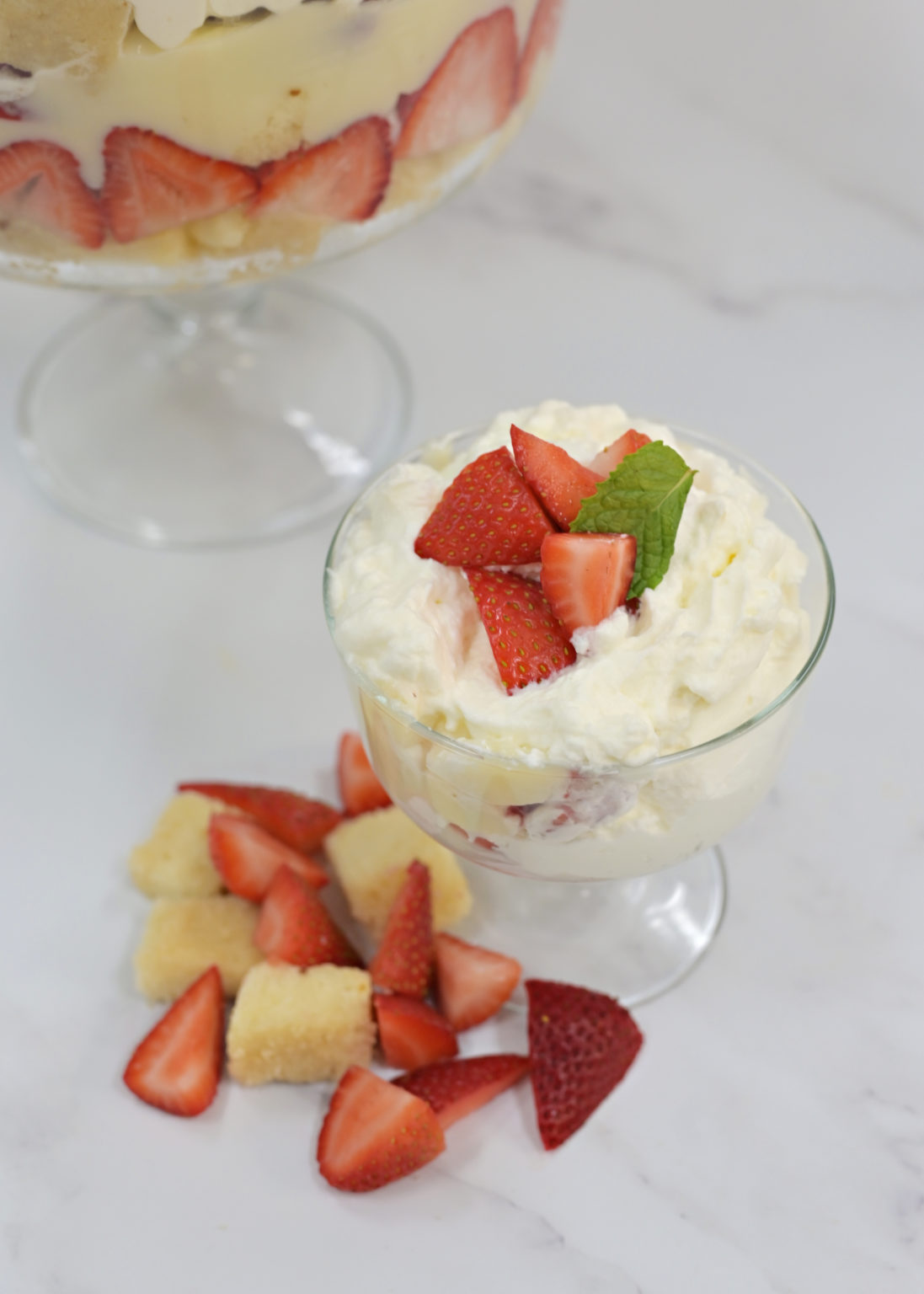 Berry Trifle w Sour Cream Pound Cake & Vanilla Pudding Recipe