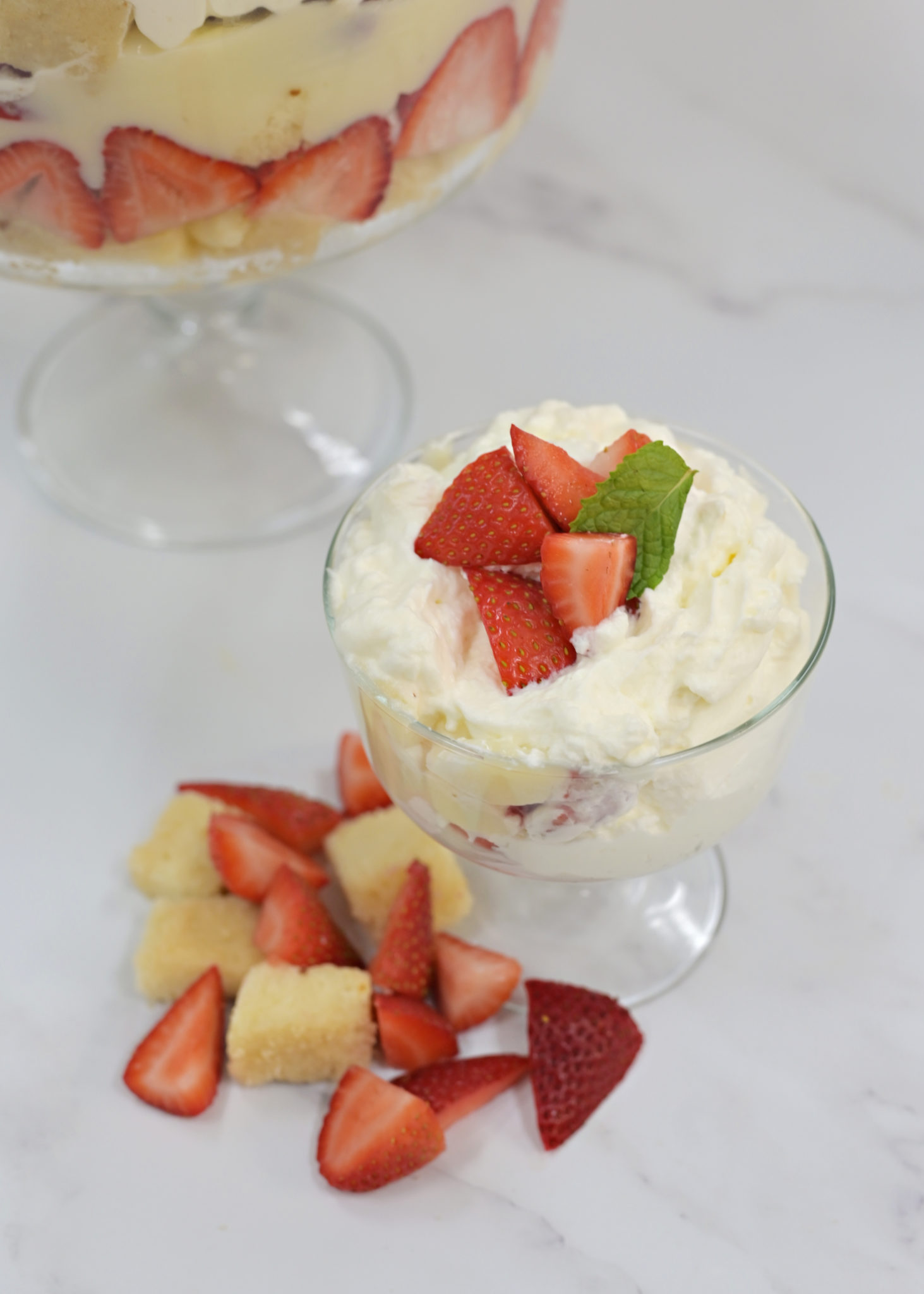Berry Trifle w Sour Cream Pound Cake & Vanilla Pudding Recipe