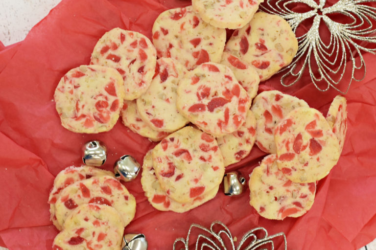 Cherry Pecan Slices Cookie | Perfect Holiday Cookie | Cookie Swap